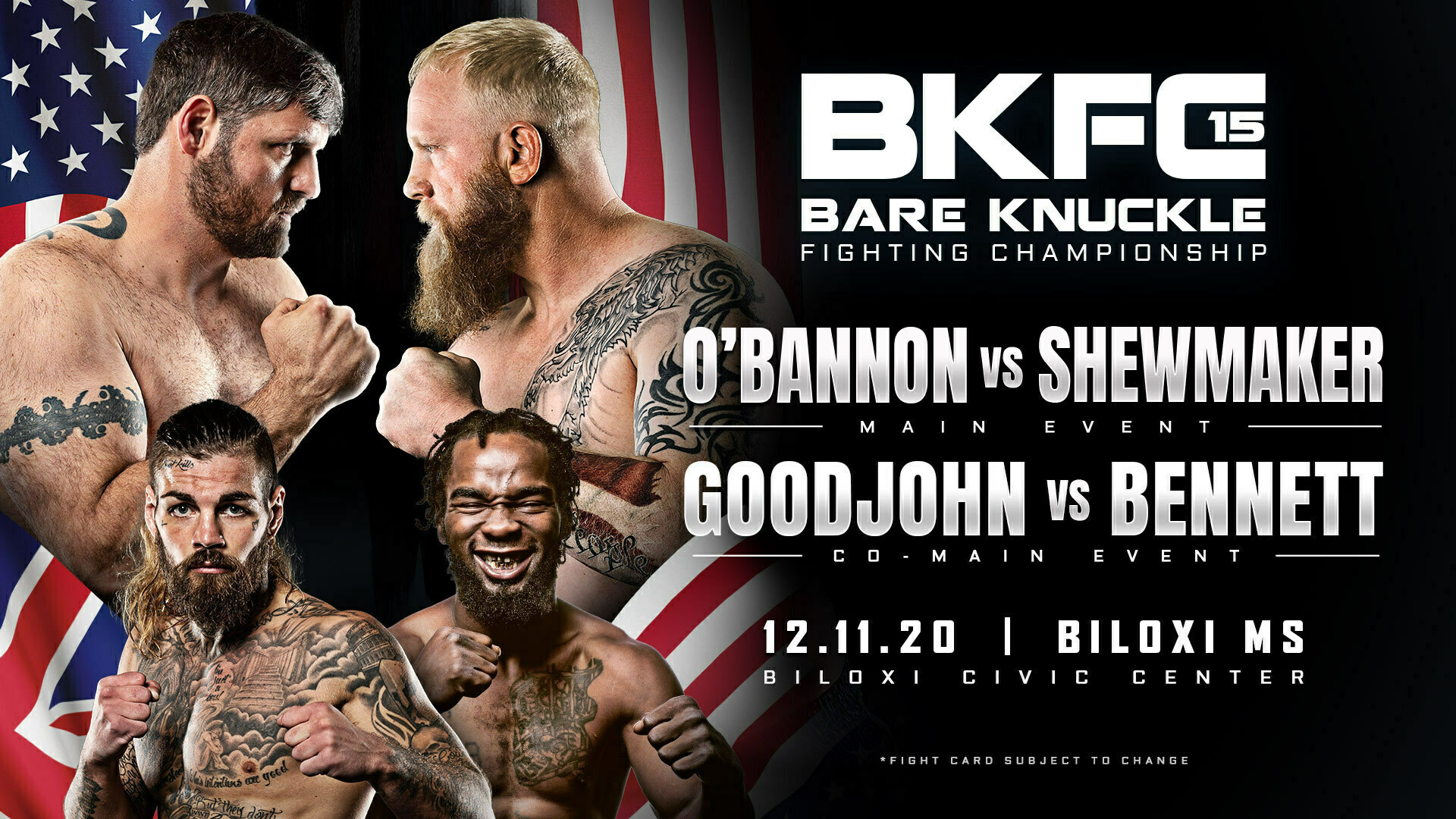 SAM SHEWMAKER - Bobo O'Bannon - BKFC 15 O'Bannon vs Shewmaker