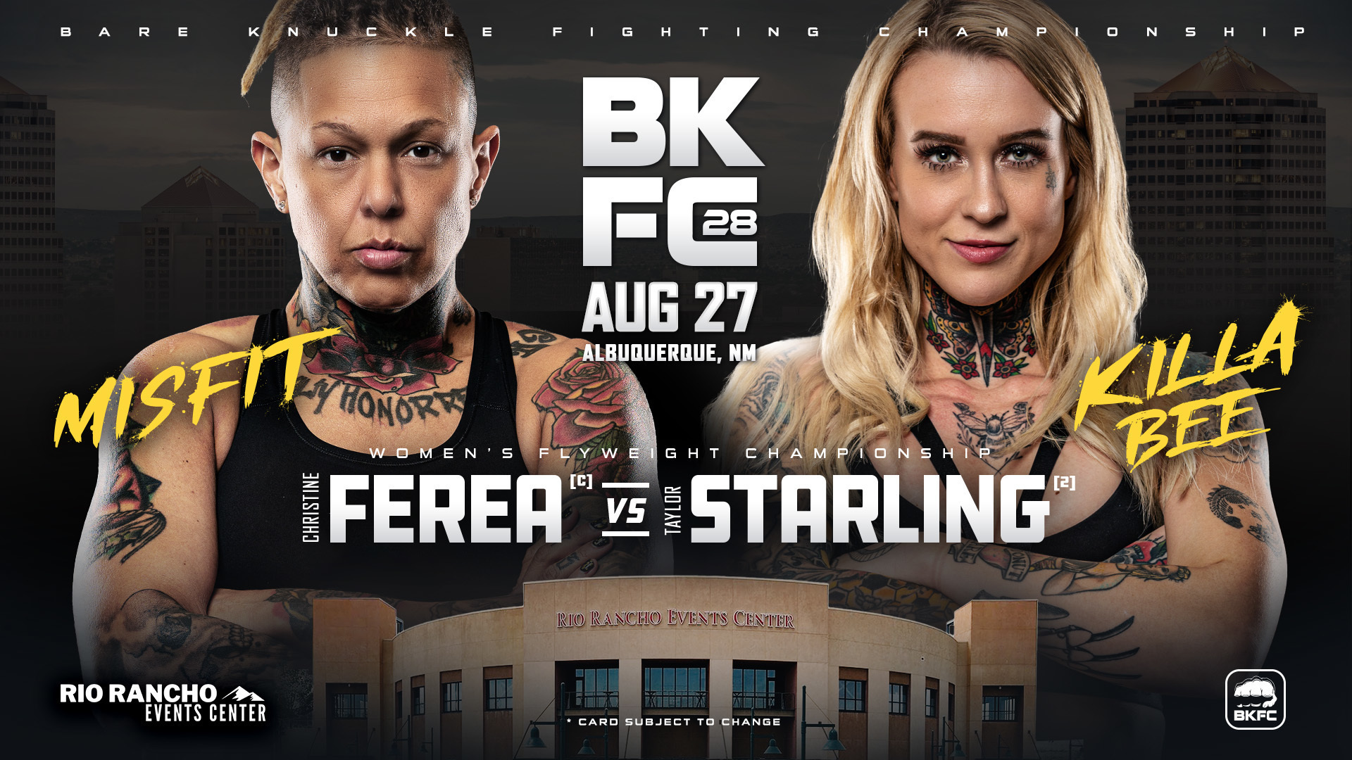 BKFC 28 NEW MEXICO