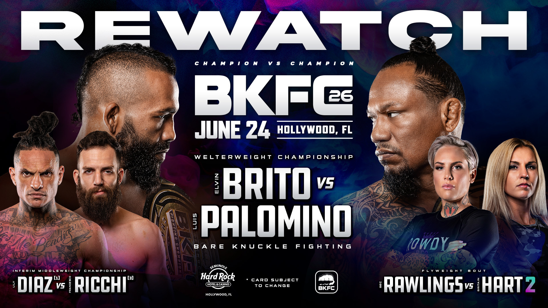 BKFC 26 HOLLYWOOD