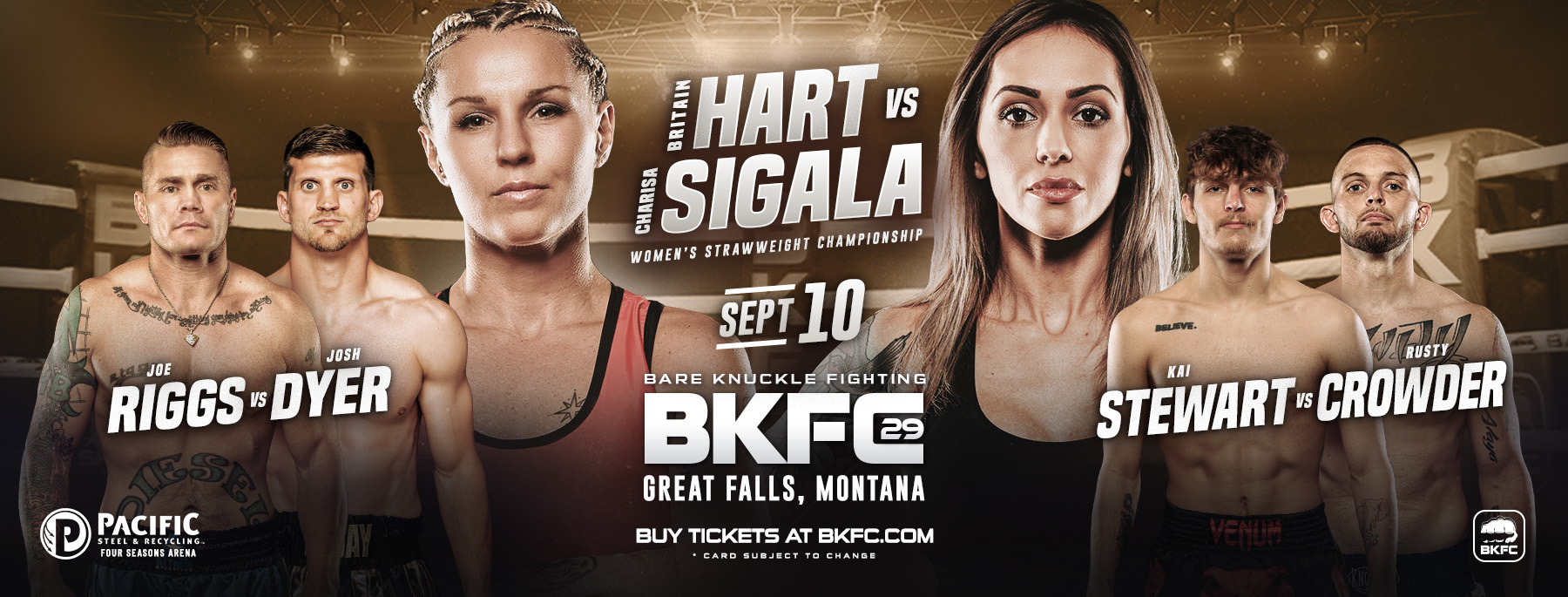 BKFC 29 MONTANA 2 Hart Beltran vs Sigala | BKFC