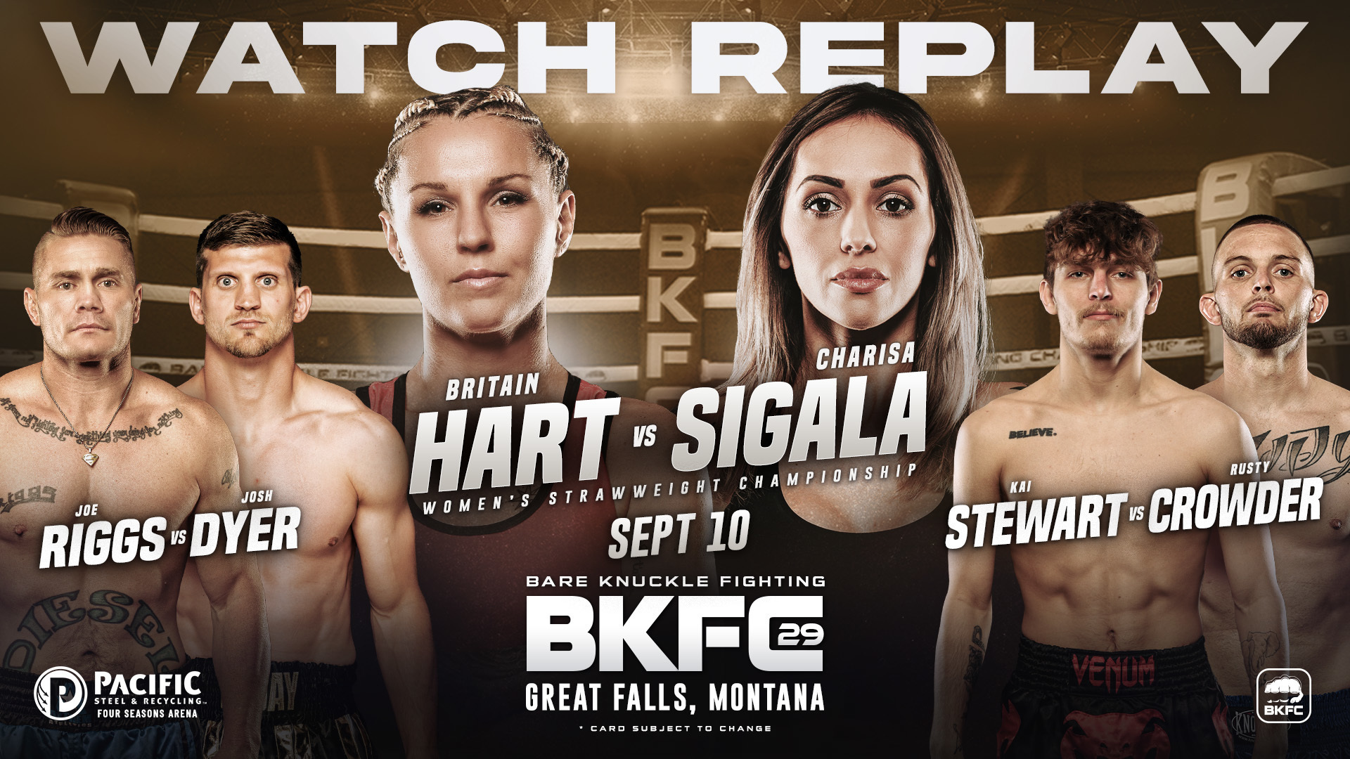 Rusty Crowder - KAI STEWART - BKFC 29 MONTANA 2