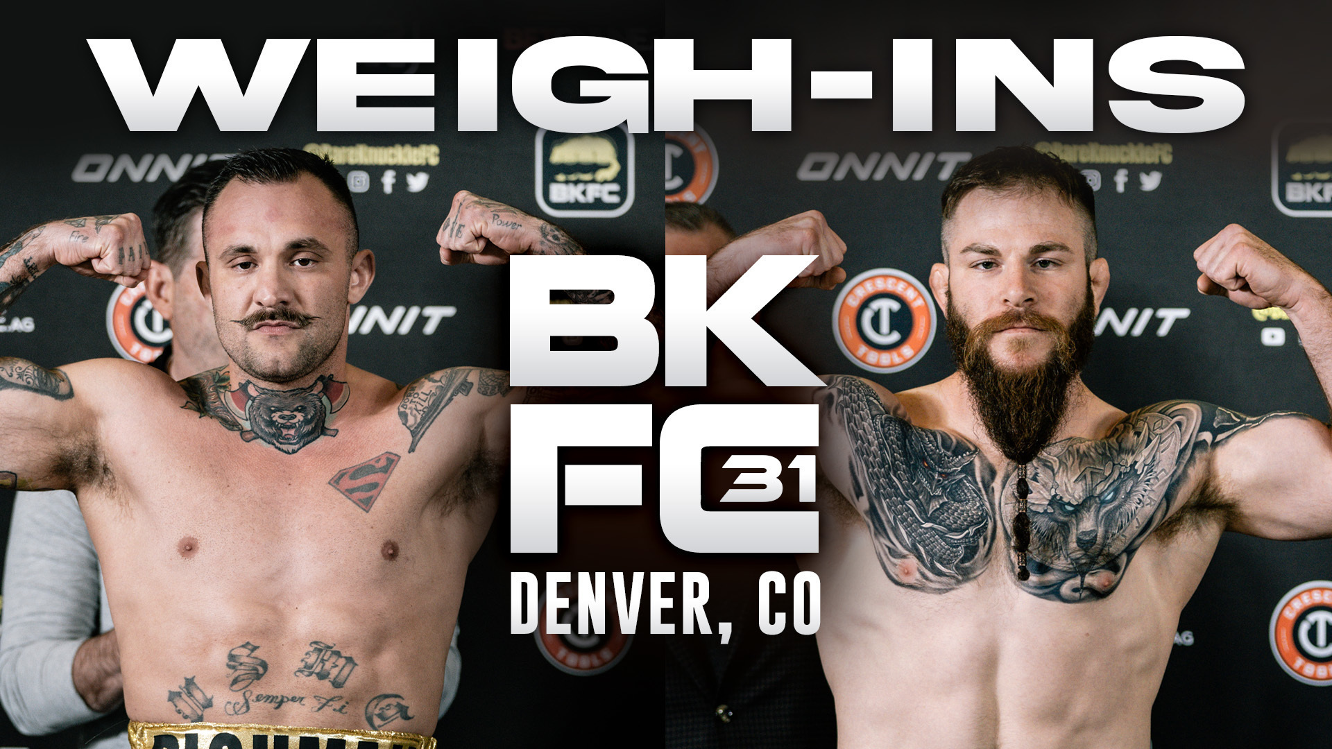 BKFC 31 DENVER WEIGH IN