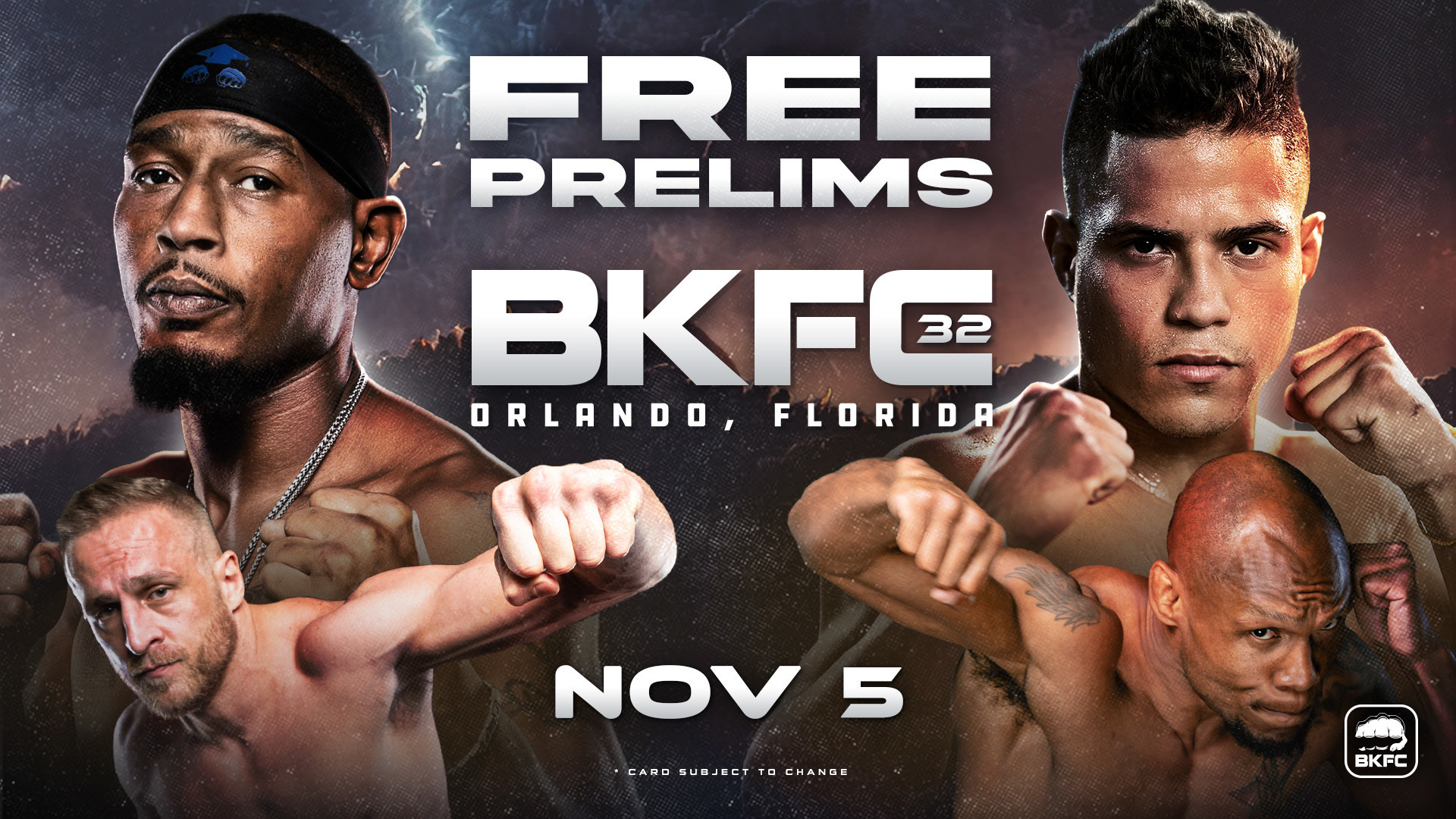 BKFC 32 FREE PRELIMS