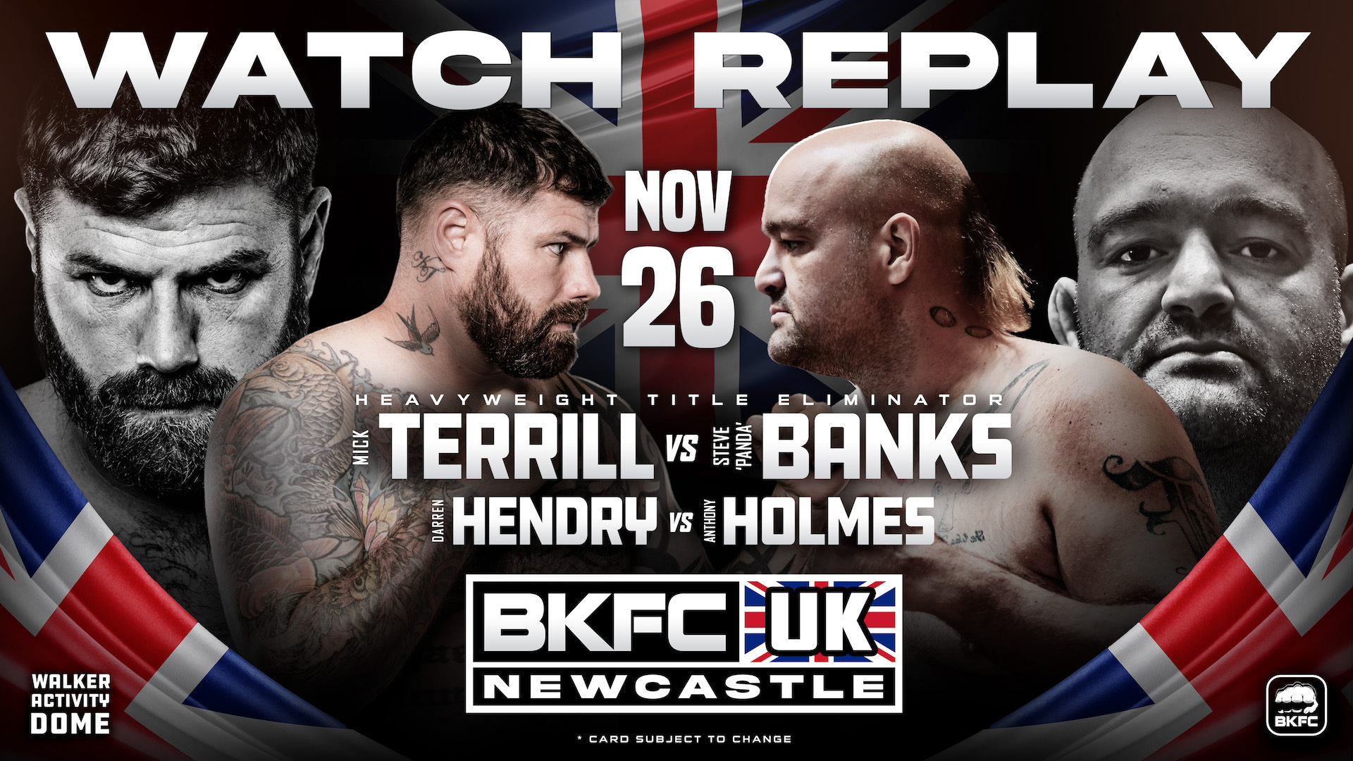 BKFC NEWCASTLE: Terrill vs Banks
