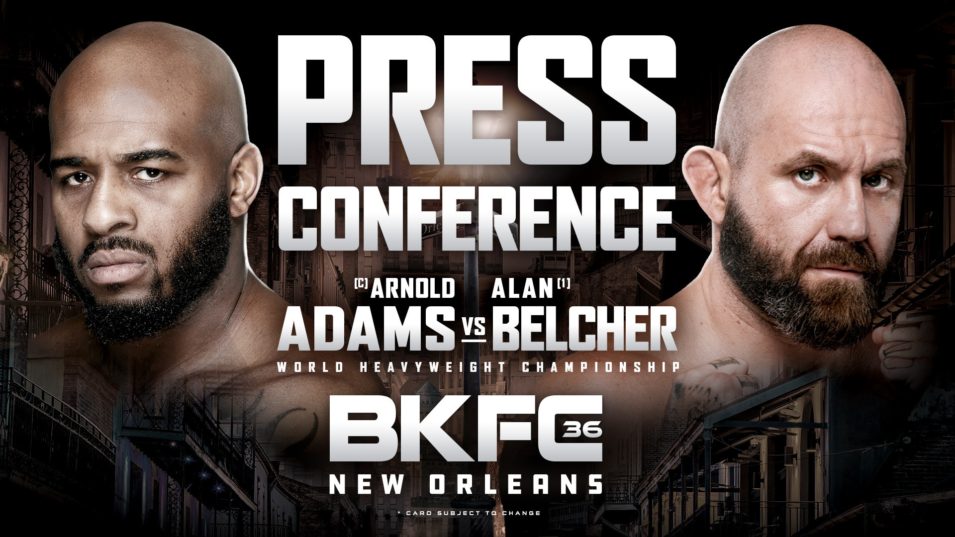 BKFC 36 NEW ORLEANS POST-FIGHT PRESS CONFERENCE