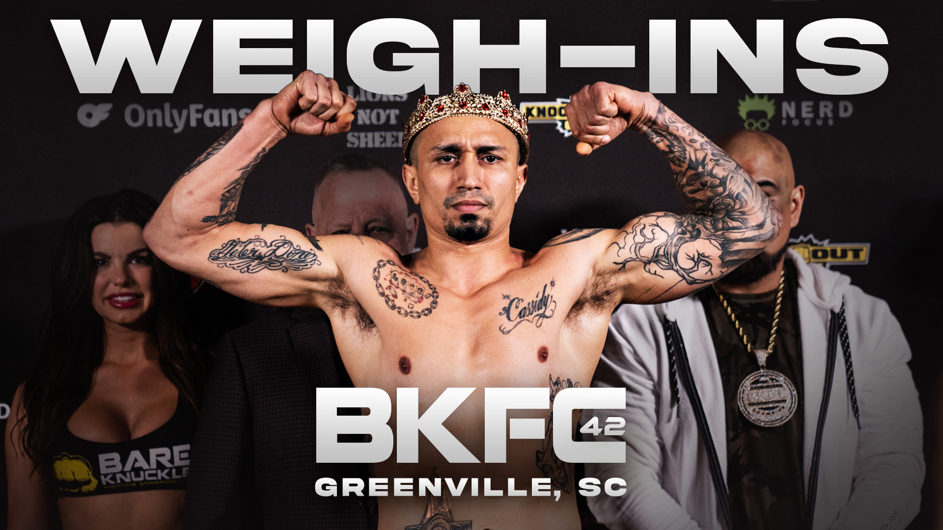 BKFC 42 GREENVILLE WEIGH IN