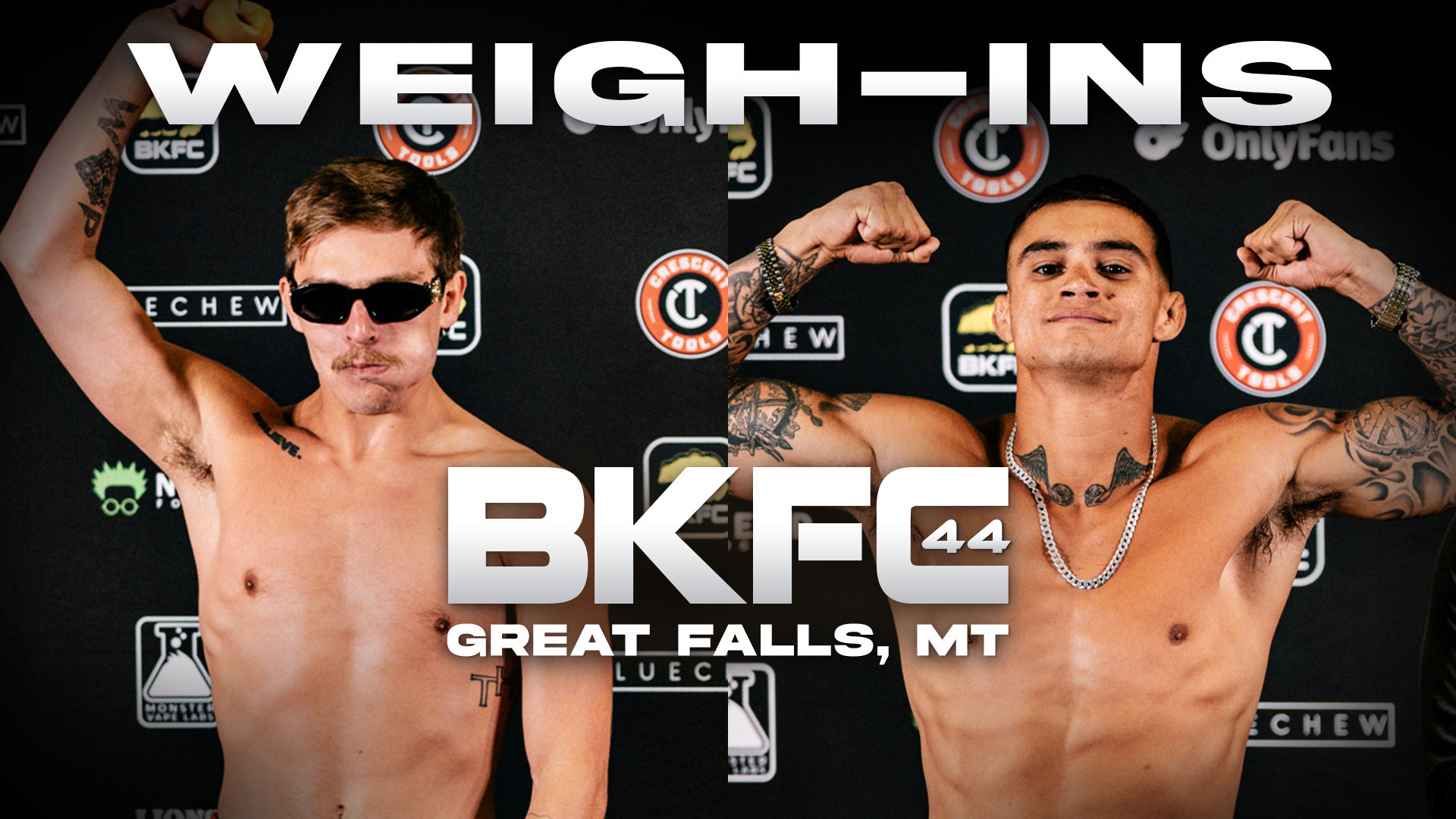 BKFC 44 MONTANA WEIGH IN