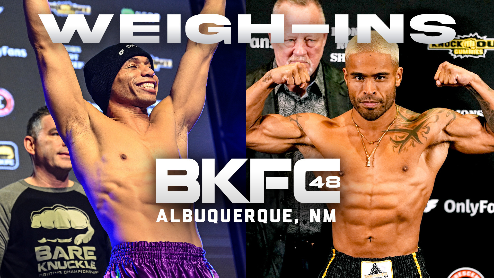 BKFC 48 ALBUQUERQUE WEIGH IN