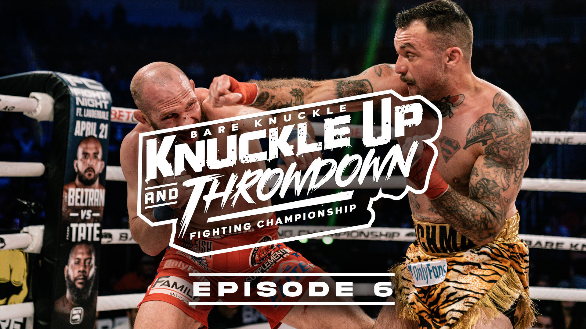 Watch Bare Knuckle Fighting Championship Live Streaming Events