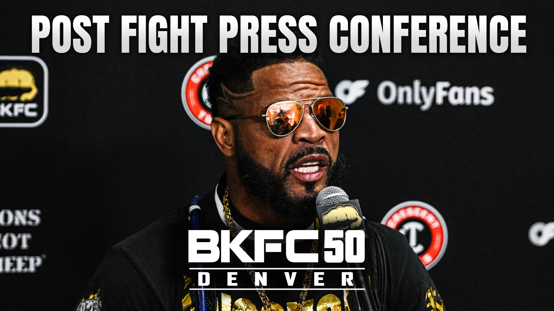 BKFC 50 DENVER PRESS CONFERENCE