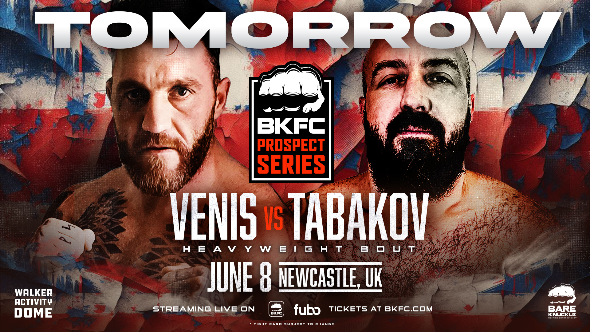 Missed it? Watch now! WEIGH-INS BKFC Clearwater : Bare Knuckle