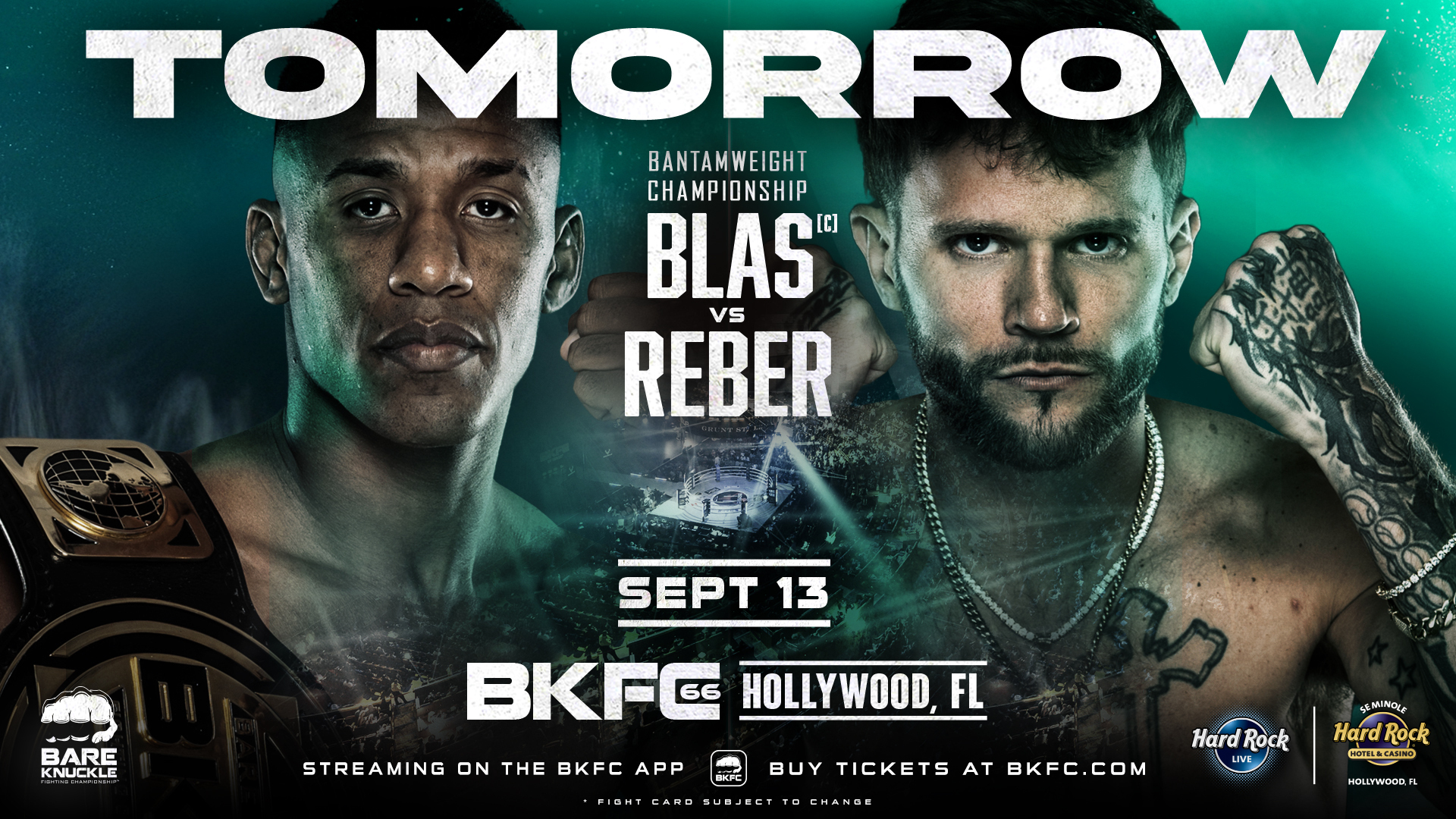 BKFC 66 BLAS vs REBER