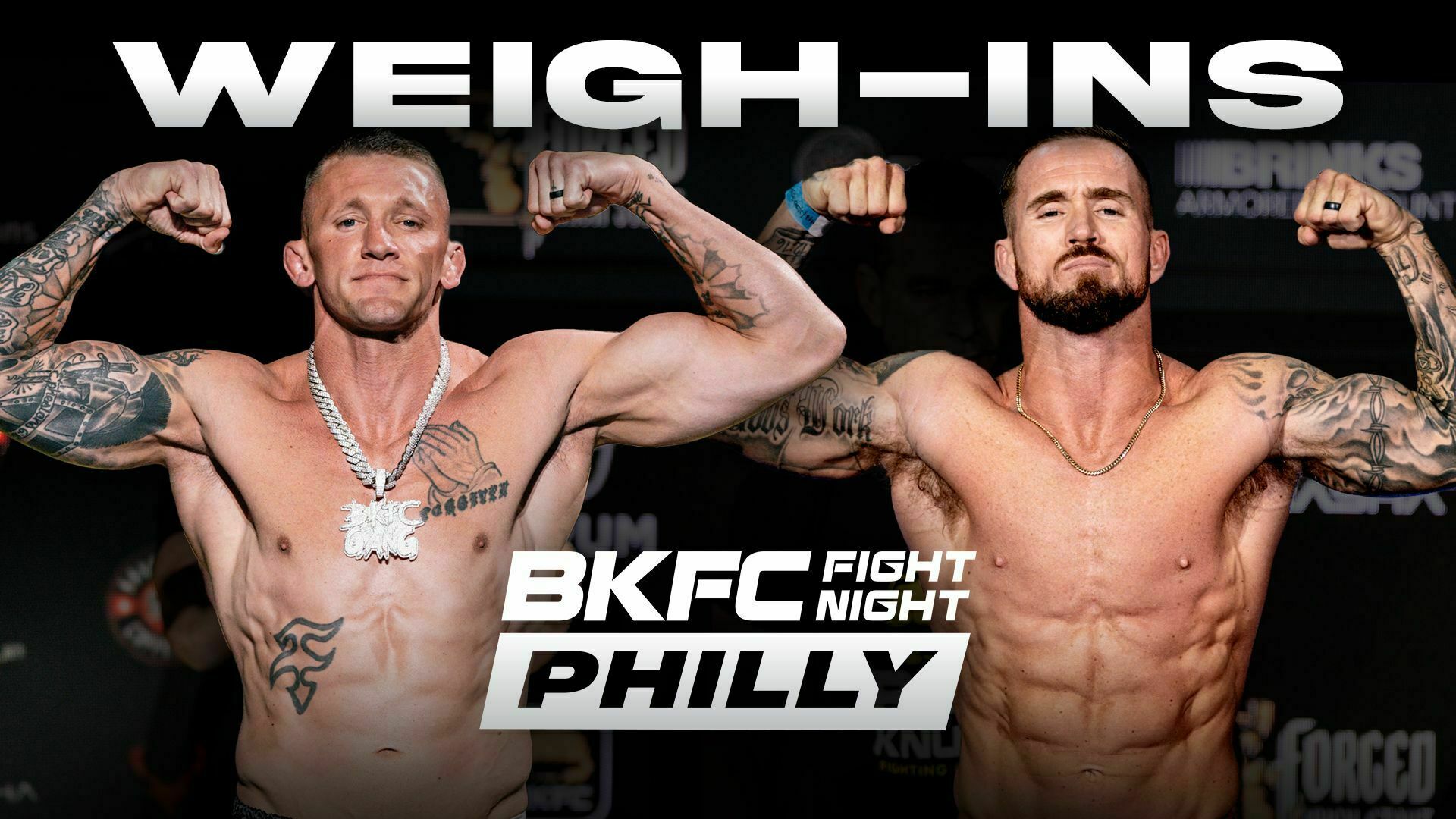 BKFC FIGHT NIGHT PHILLY WEIGH-IN RESULTS, VIDEO AND PHOTOS | BKFC