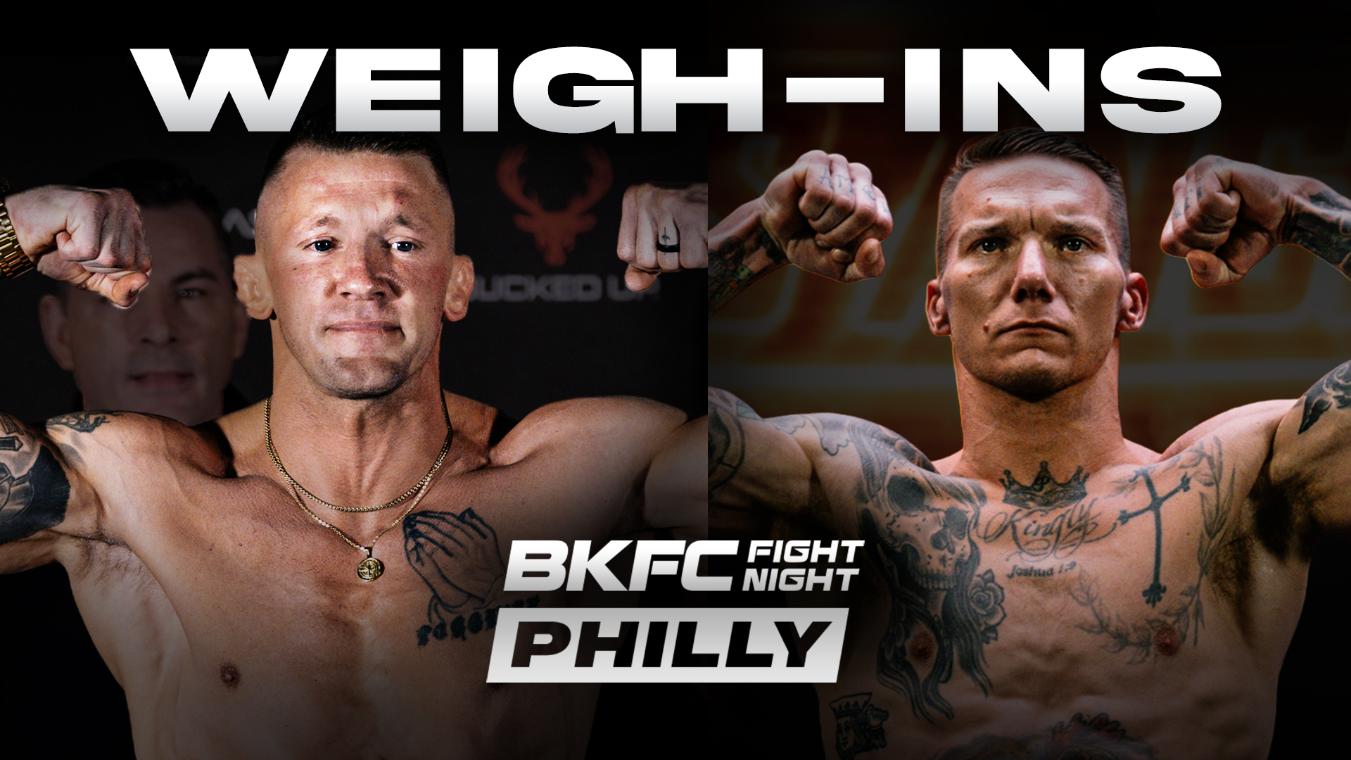 BKFC FIGHT NIGHT PHILLY WEIGH-IN PHOTOS, VIDEO AND RESULTS | BKFC