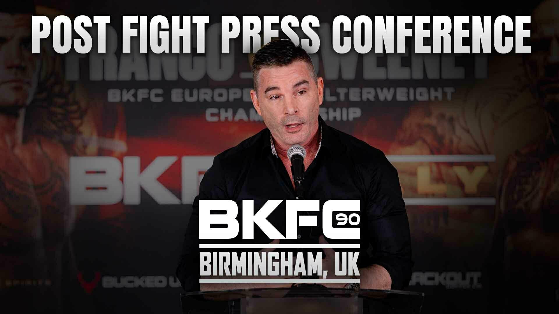 RICO FRANCO - CONNOR TIERNEY - BKFC 90 BIRMINGHAM TIERNEY vs FRANCO